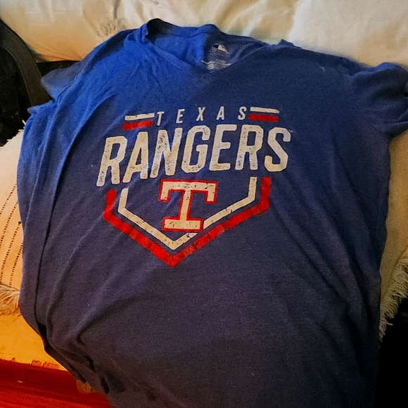 Tops | Texas Rangers Tshirt Large | Poshmark